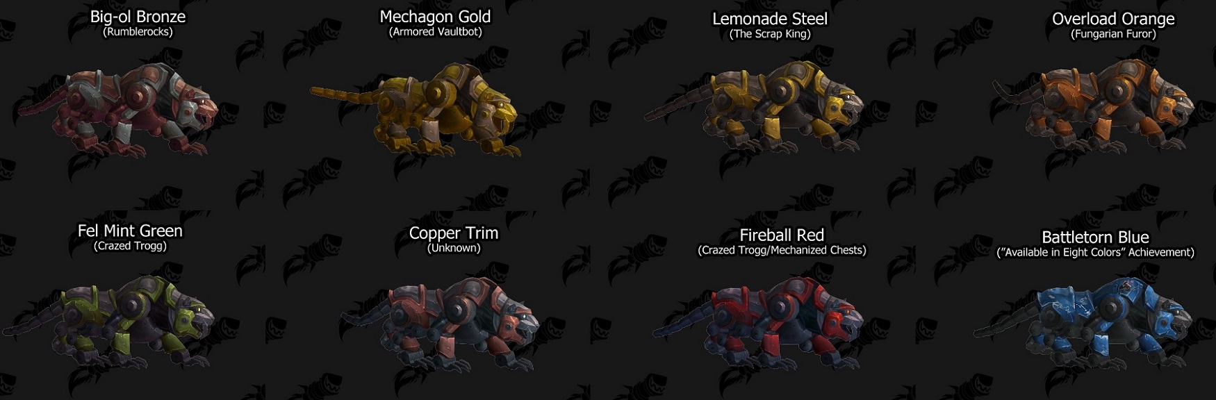 WoW X-995 Mechanocat Guide - How to Get X-995 Mechanocat Mount