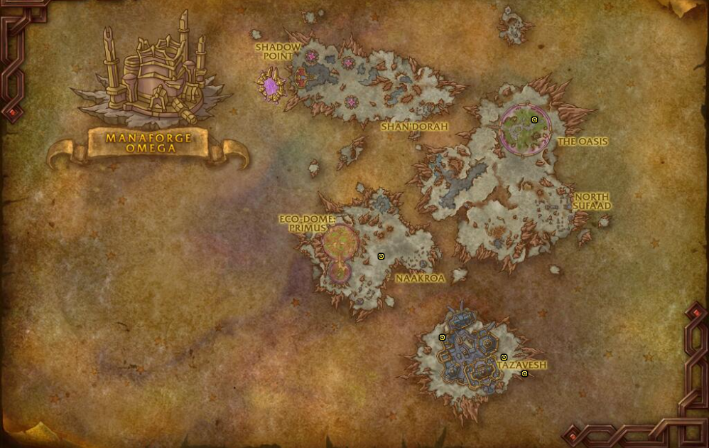 K'aresh Rares Locations WoW 11.2 – K'aresh Rare Mobs Locations